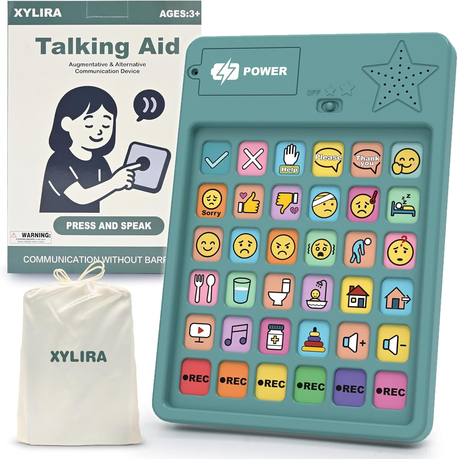 AAC Device for Autism, Speech Therapy Materials, Non Verbal ...