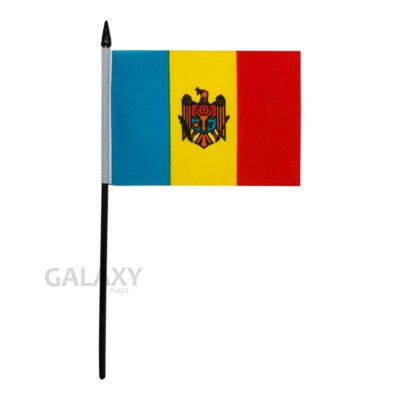 "4x6" Moldova Flag / Moldova Desk Flag / Moldova Stick Flag | eBay
