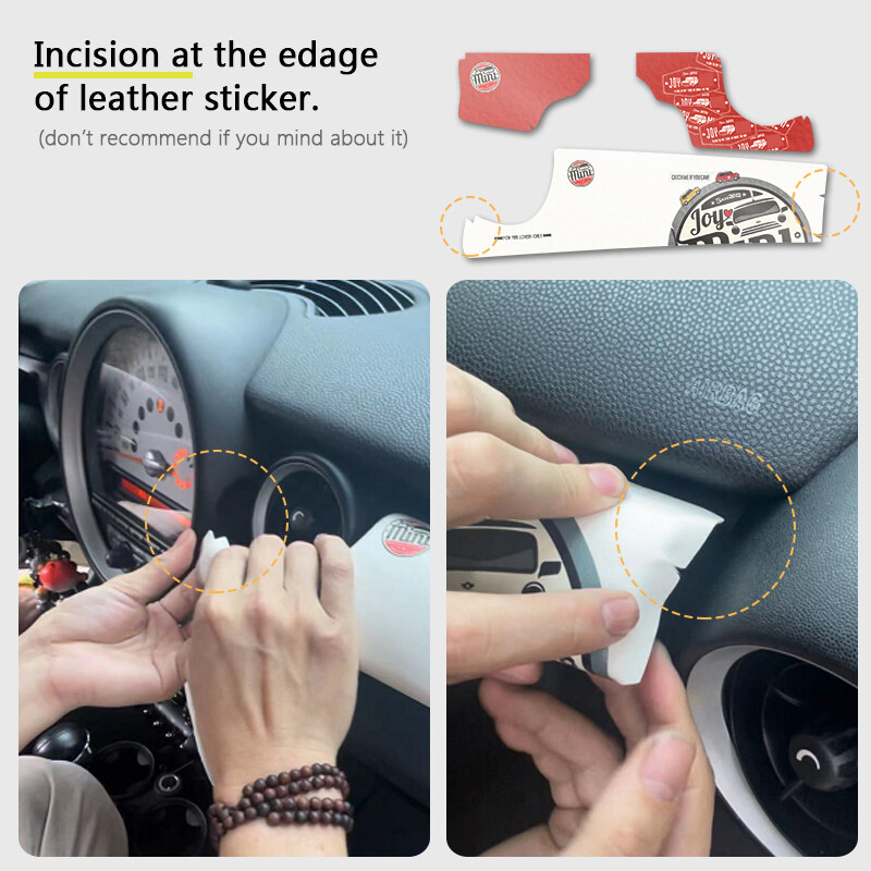 Left handdrive Car Dashboard Decal Sticker 55th For MINI COOPER R55 R56 ...