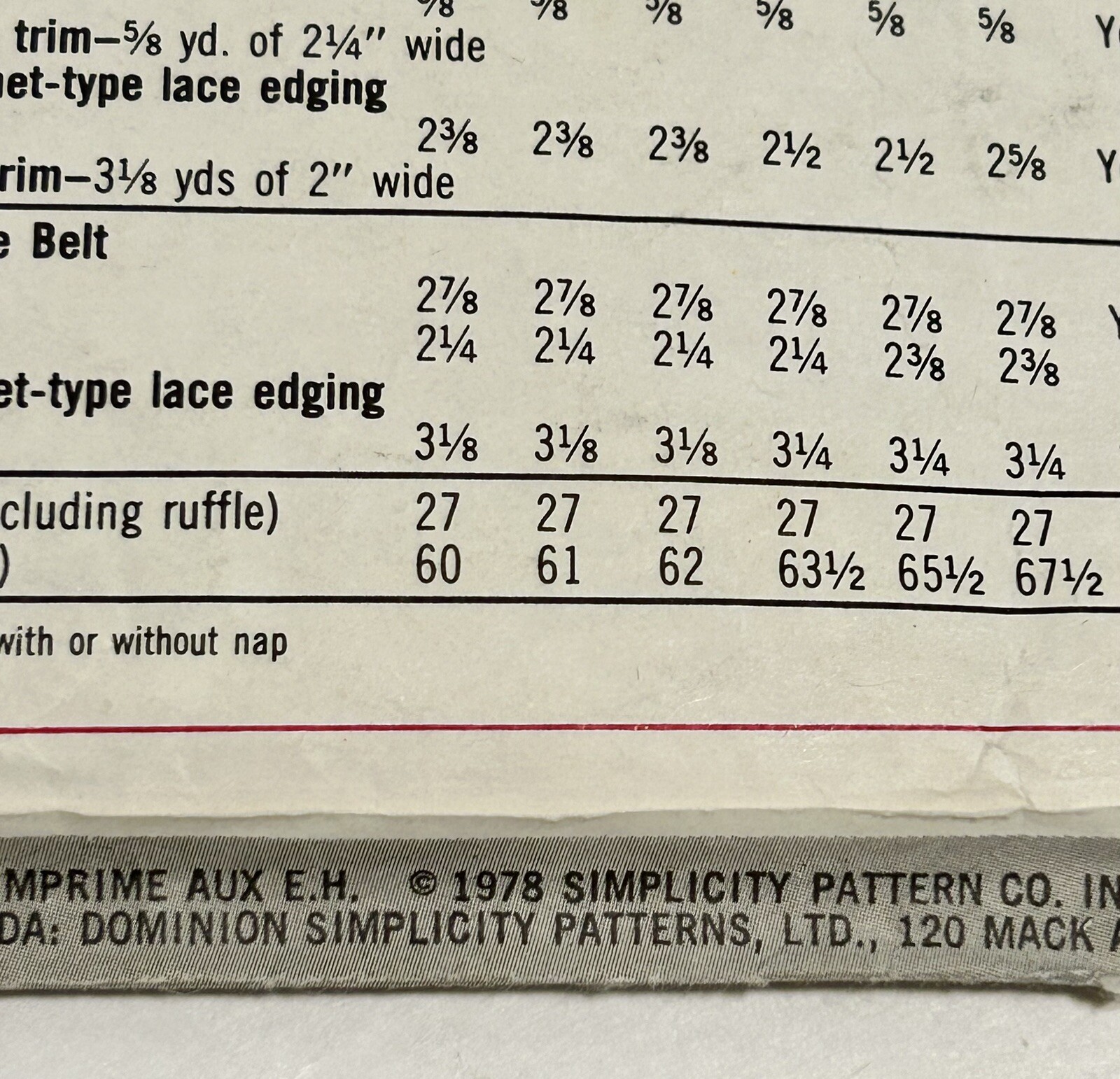 Simplicity Sewing Pattern 8442 Yoked Ruffled Blouse Skirt Misses 10 ...