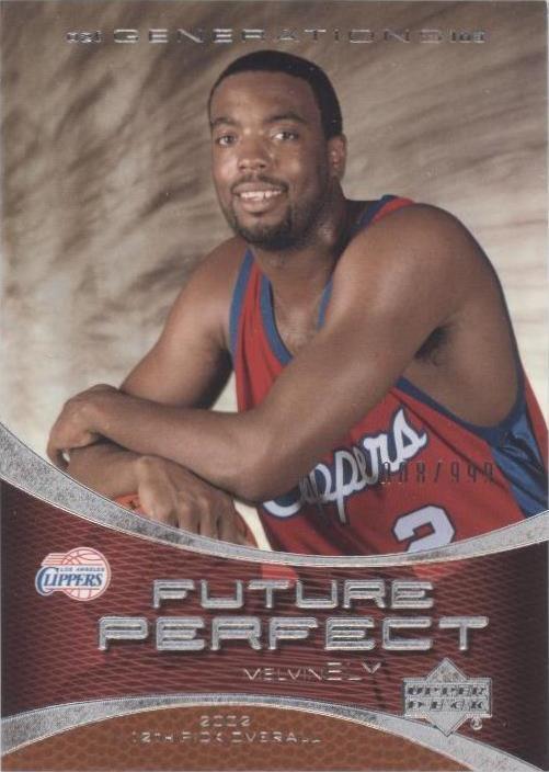 2002-03 Upper Deck Generations - Future Perfect Melvin Ely #62 /999 (RC ...