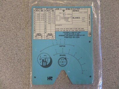 HPC CF211 HYUNDAI SONATA AUTO KEY CODE MACHINE CODE CARD | eBay