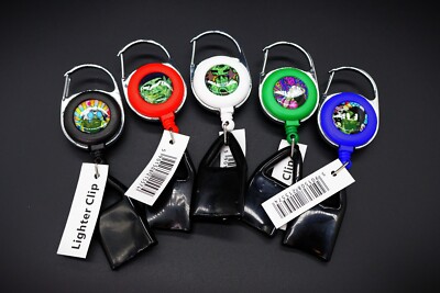 "5x Leashes Lighter Leash w/ premium Clip | Assorted Colors | Handy | eBay