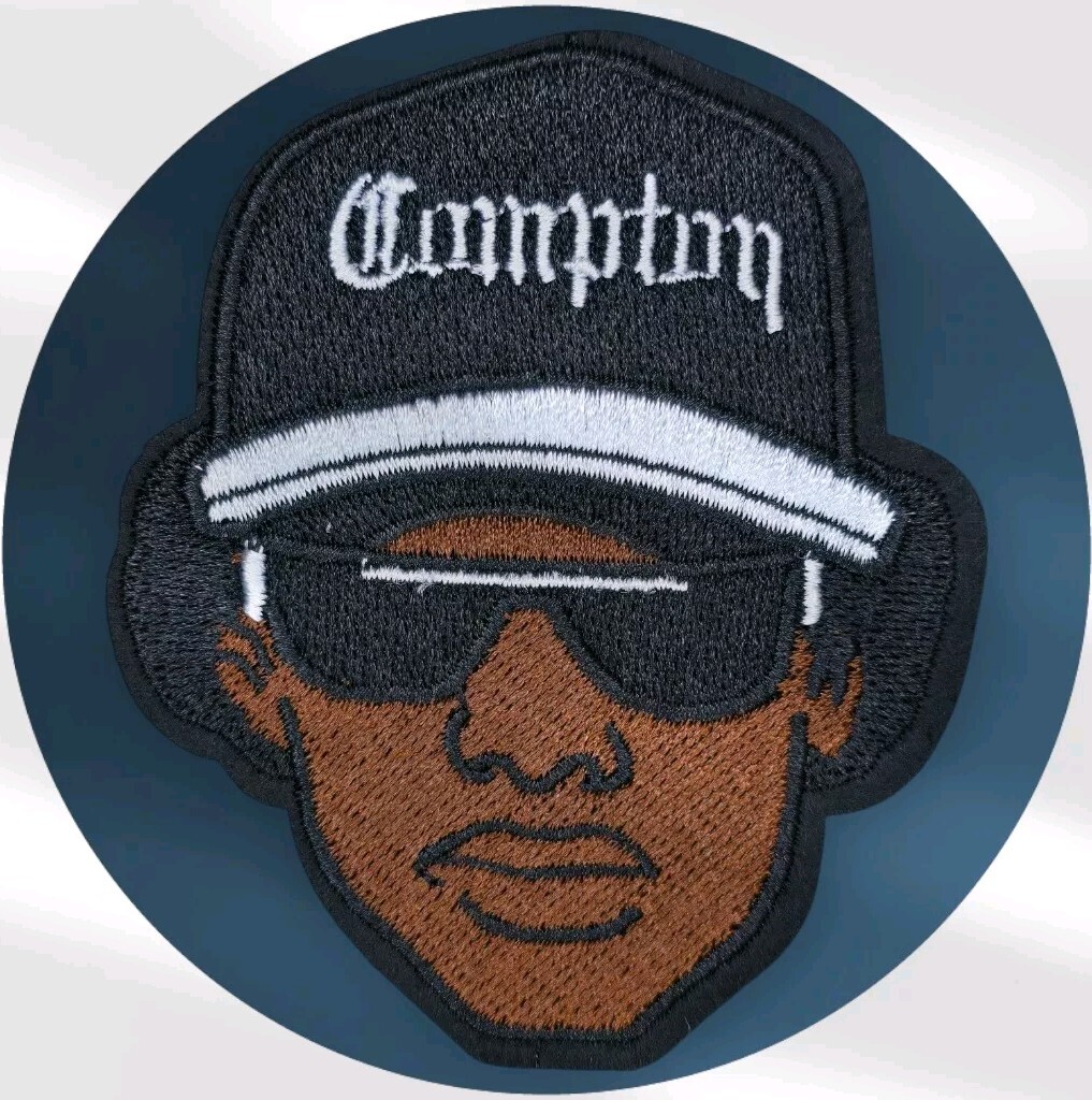 EAZY E COMPTON HAT MUSIC WEST COAST GANGSTA RAPPER IRON ON PATCH | eBay
