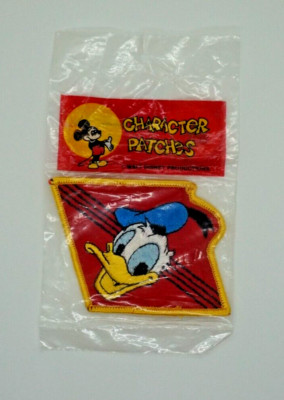 Wald Disney Donald Duck Character Patch, Original Sealed Packaging | eBay