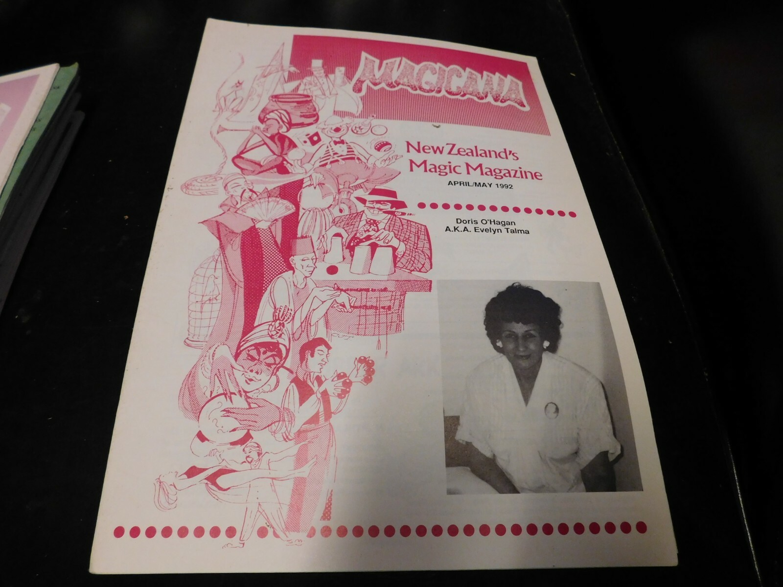 Magicana New Zealand's Magic Magazine April May 1992 Doris O'Hagen ...