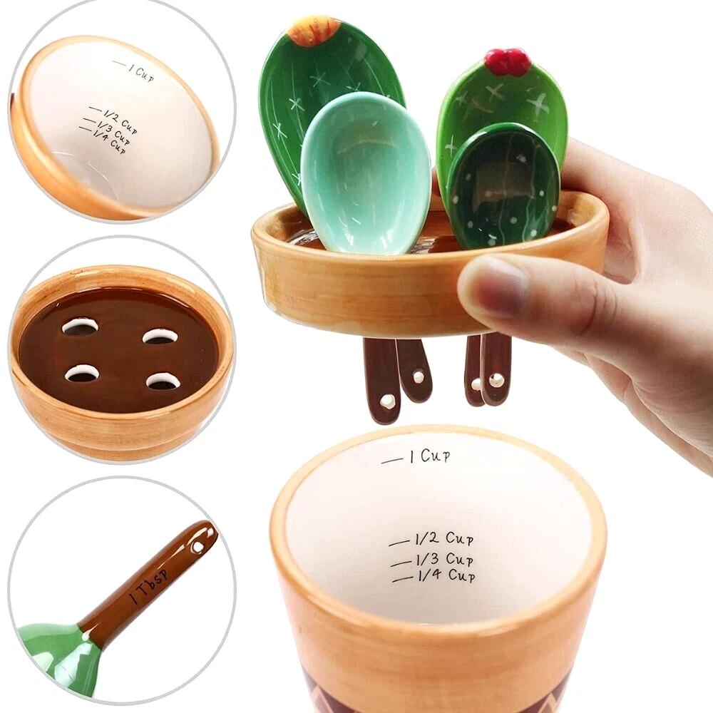 Ceramic Measuring Cups And Spoons
