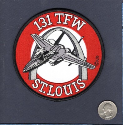 131st TFW F-15 EAGLE Missouri MO ANG USAF Fighter Wing Squadron Patch ...