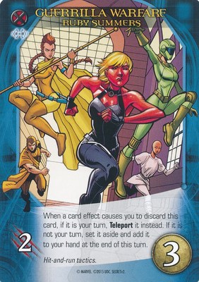 RUBY SUMMERS Upper Deck Marvel Legendary GUERRILLA WARFARE | eBay