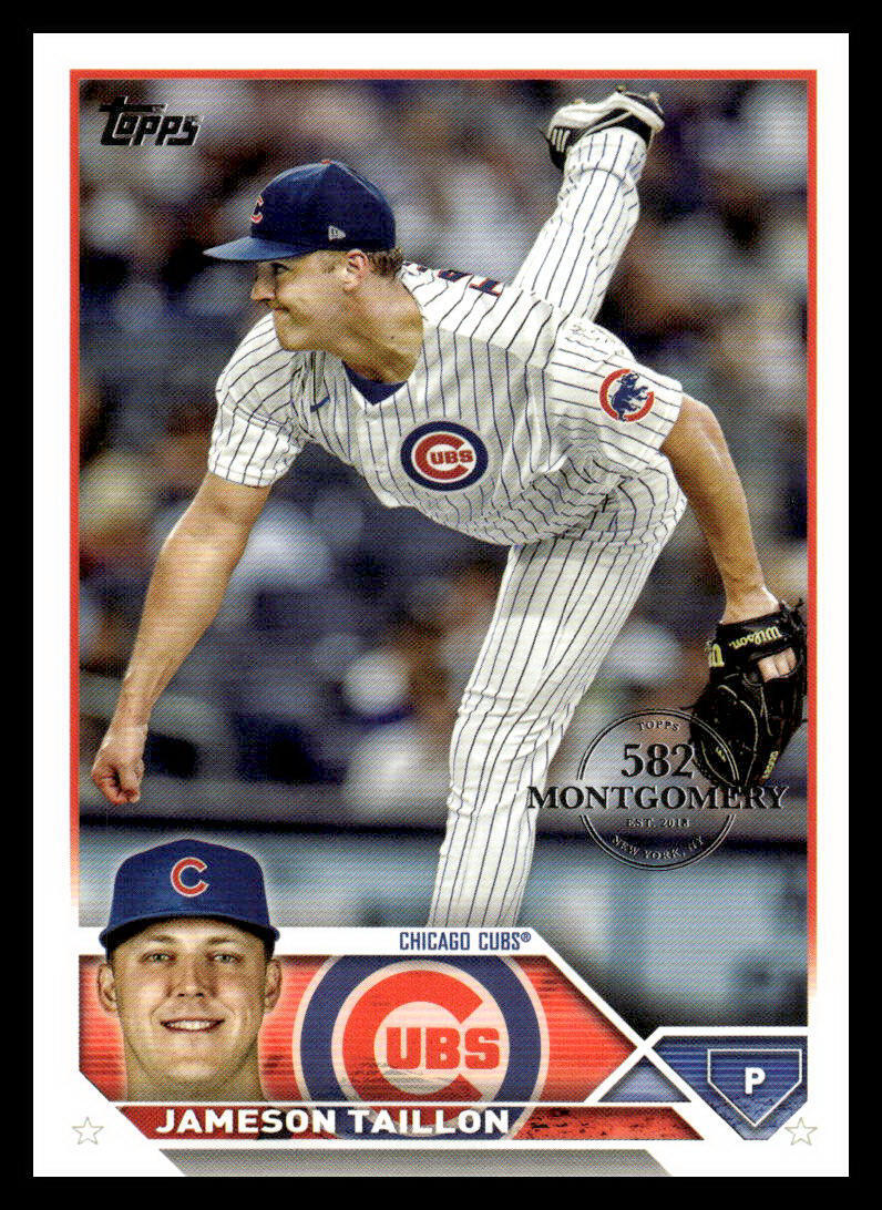 2023 Topps Jameson Taillon Montgomery Club Stamp 384 Chicago Cubs | eBay