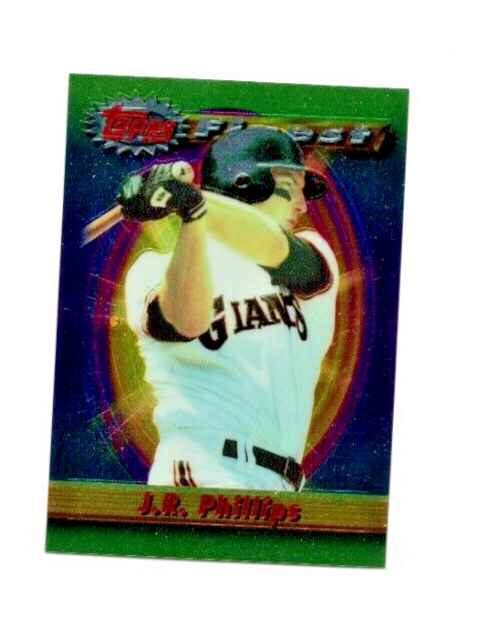 1994 Topps Finest #429 J.R. Phillips San Francisco Giants NM+ | eBay