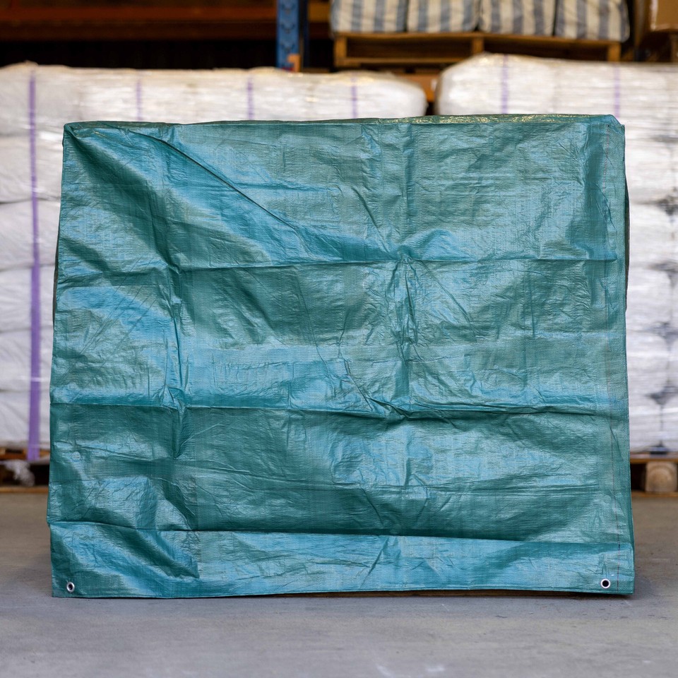 Pallet Cover Tarpaulin Tarp 140gsm Waterproof Fitted Reusable Cover ...