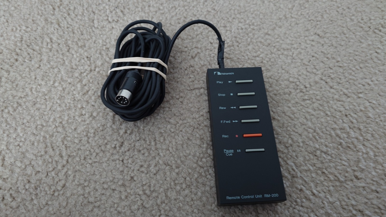 Nakamichi RM-200 Wired Remote Control Unit - 1000ZXL 700 680 Etc... | eBay