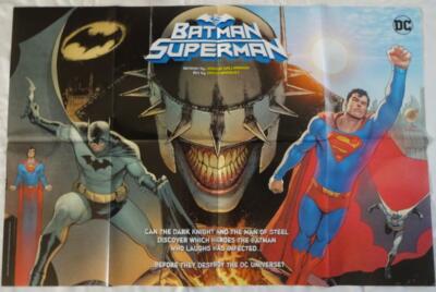 BATMAN SUPERMAN Promo Poster, 24 x 36, 2019 , DC, Unused more in our ...
