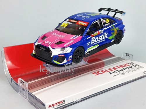 Slot car scx scalextric Advance E10458S300 Audi RS3 Lms Tcr - Bostik ...