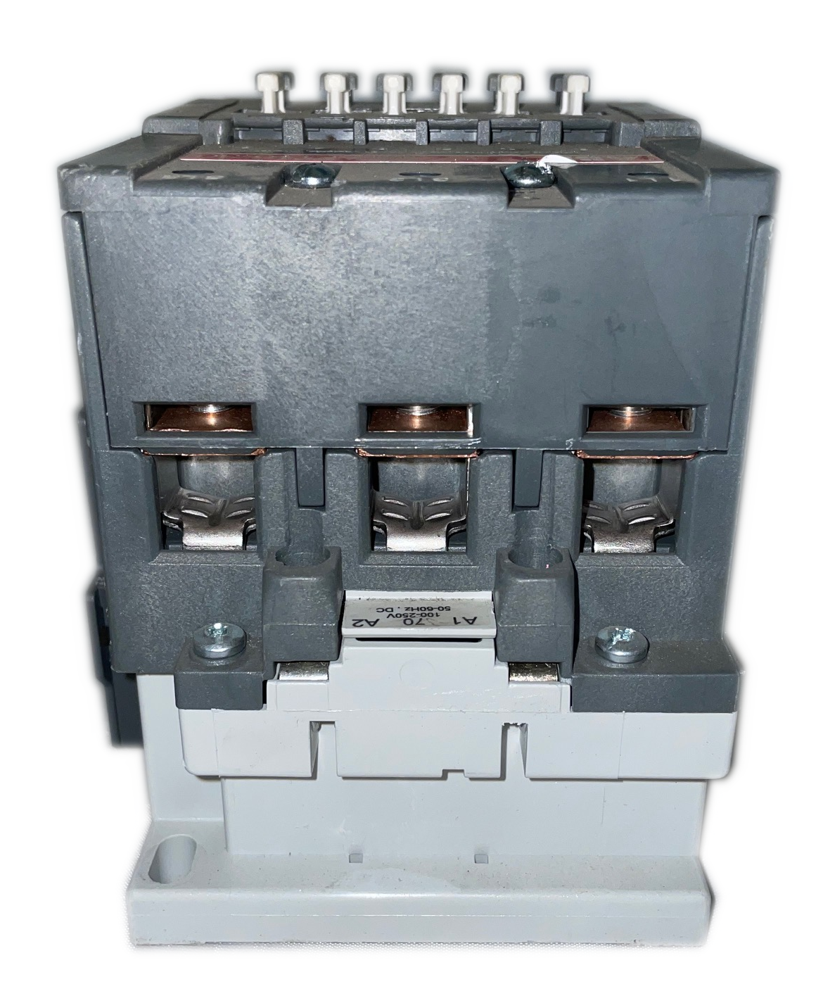 ABB AF110-30 Non-Reversing IEC Contactor, 3NO, 110-120VAC/VDC Coil ...