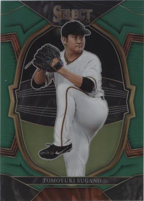 2023 Panini Select - Concourse Tomoyuki Sugano #38 Green Prizm /5 (RC ...