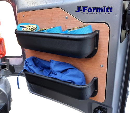 Van Camper Storage Pocket Large Black Tool Storage Van Racking Ratchet ...