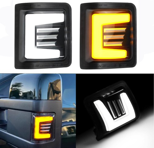Side Mirror Turn Signal Light For 08-16 FORD F250 F350 F450 F550 Super ...