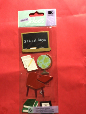 School Days Stickers | Dimensional Scrapbook | Jolee's Boutique ...
