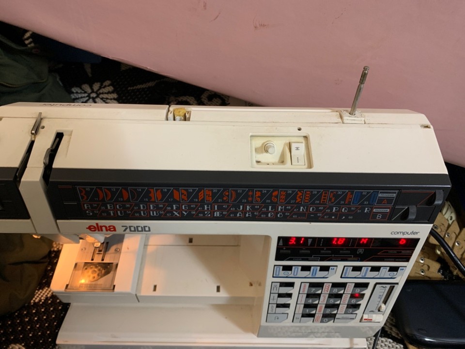 ELNA COMPUTERIZED SEWING MACHINE 7000 | eBay
