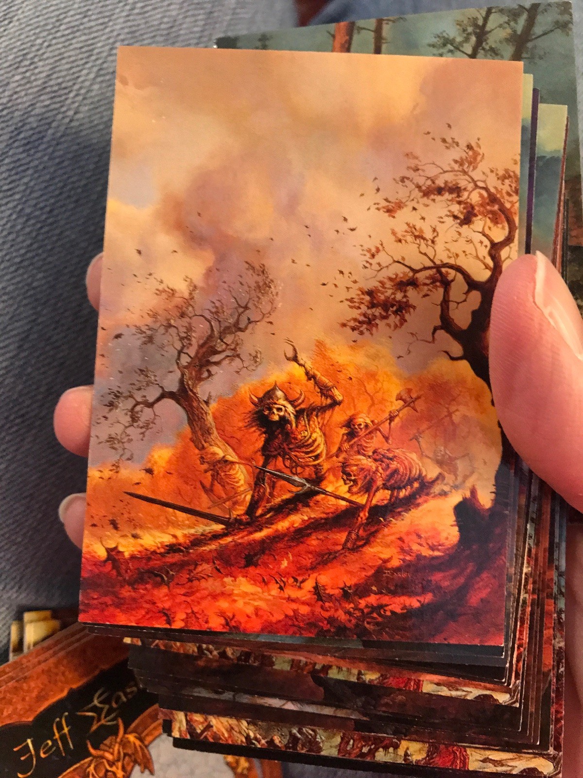 Lot Of 40 Of FPG Art of Jeff Easley Trading Cards Fantasy Art 1995 (CC ...