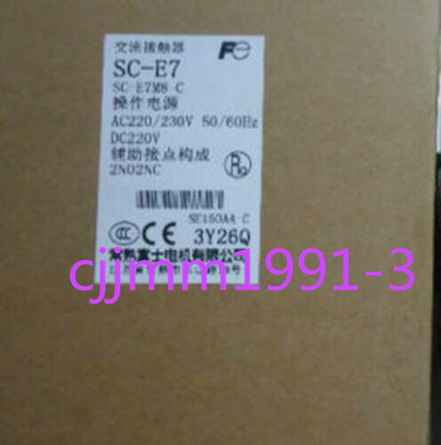 1PC New SC-E7 SCE7 FUJI contactor AC220V | eBay