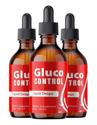 Gluco Control Liquid Drops Healthy Blood Support - GlucoControl Drops ...