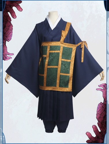 Anime Jujutsu Kaisen Geto Suguru Cosplay Costume Samurai Uniform Kimono ...