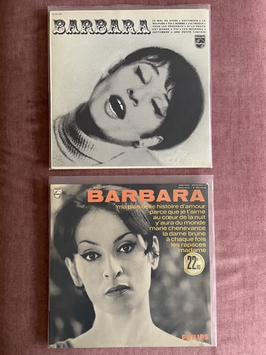 Barbara lot de 2 albums vinyles 33 tours (2 vinyl LPs bundle) | eBay