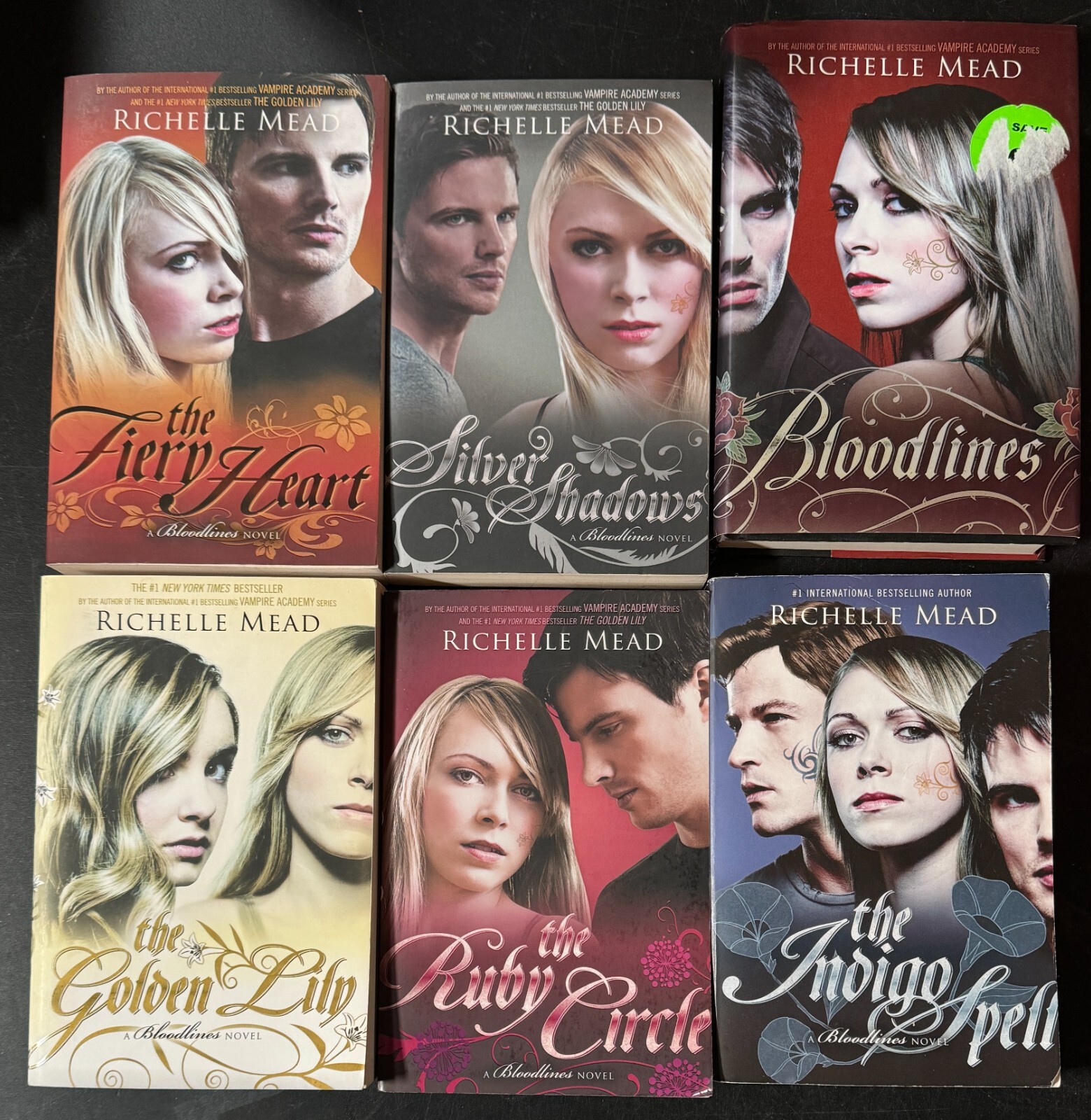 Complete Series Set BLOODLINES 1-6 Richelle Mead Trade/Hardcover | eBay