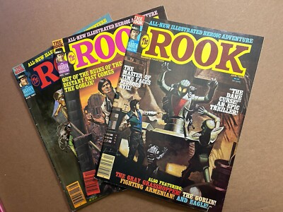 The Rook Lot Of 3 Magazine Comic#10-14-12 Free Shipping | eBay