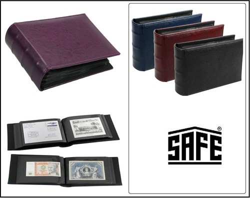 Postcard Album Red 50 Wrap 7 11/16x5 1/8in Safe 4138 For 100 Postcards ...