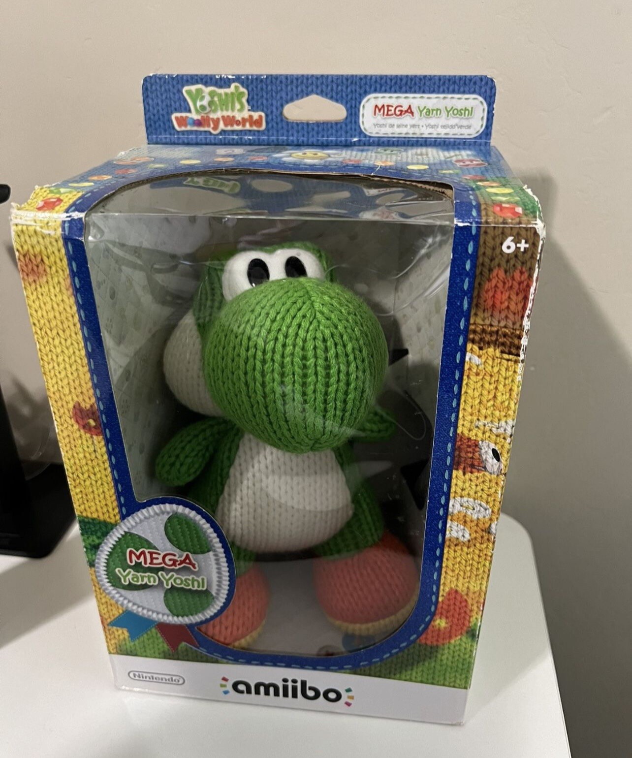 Nintendo Mega Yarn Yoshi Amiibo Brand New Factory Sealed Ready To Ship ...