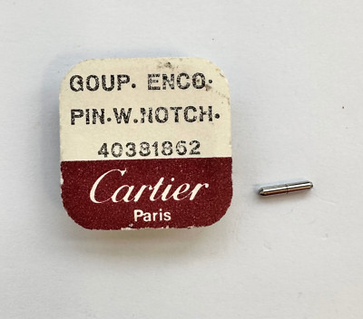 Genuine Original Cartier Pin With Notch 8mm 40381862 - Parts | eBay ...