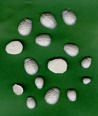 Ladybug mini mix plaster of Paris painting project. Set of 20! | eBay