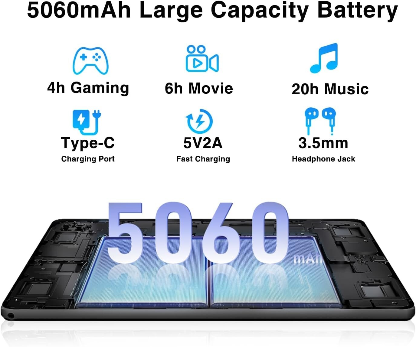 DOOGEE U10 Tablet 10 Inch Android 13 WiFi Tablet 9GB+128GB Bluetooth ...