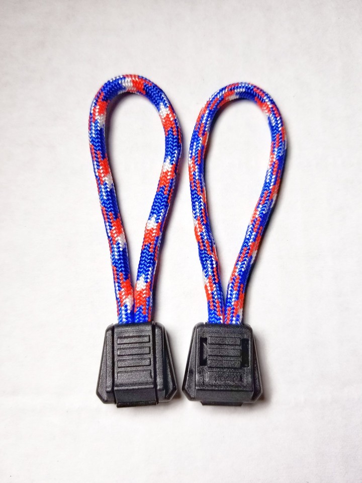 15 3" Paracord Zipper Pulls w/ Plastic Pull Tab w/ Color Options | eBay