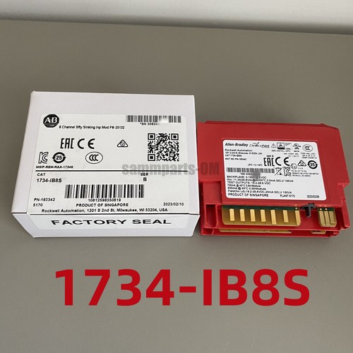 AB 1734-IB8S Ser B 8 Channel Sfty Sinking Input Module 1734IB8S New ...