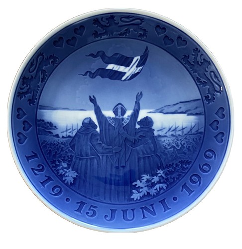 Royal Copenhagen 1219 - 1969 Commemorative Plate - King Valdemar II ...