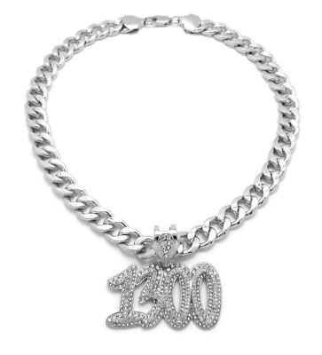 Iced Polo-G 1300 Pendant 11mm/18",20",24" Cuban Chain Hip Hop Necklace ...