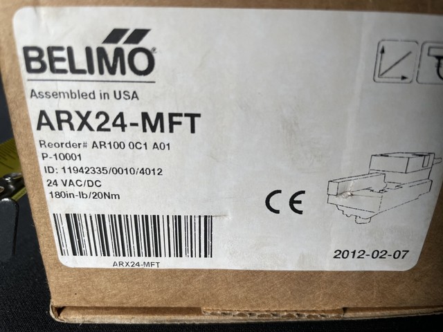 Belimo Actuator and Valve Arx24-mft With B330 Valve for sale online | eBay