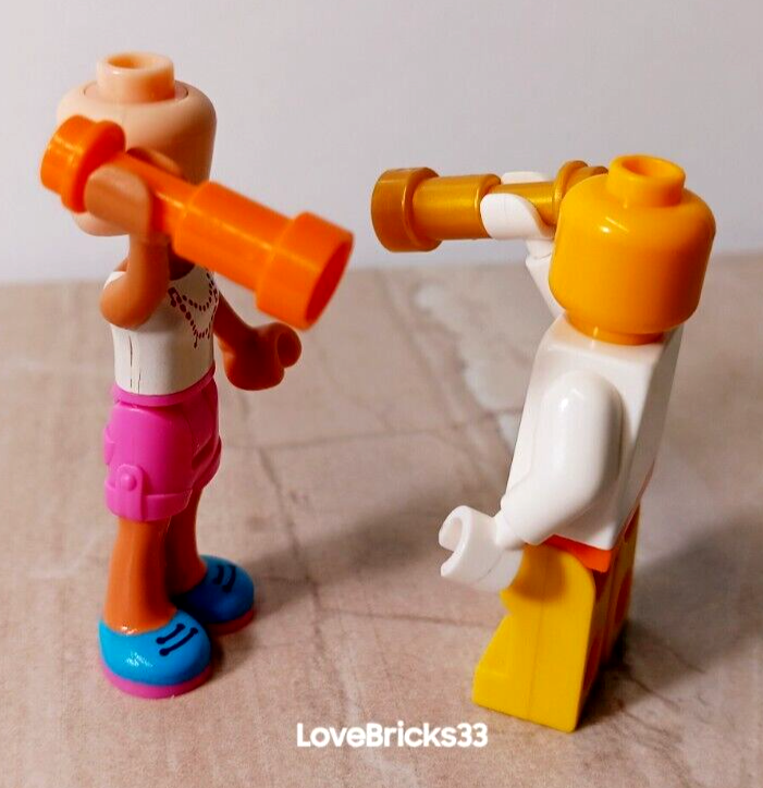 New LEGO Telescope Handheld 2 Boat Scope Pirate Ship Captains Quarters ...