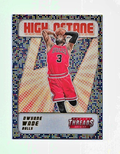 2016-17 Panini Threads High Octane #14 Dwyane Wade Dazzle Parallel ...