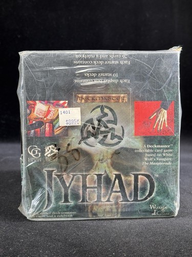 Jyhad Collectibe Card Game 10 Starter Decks Vampire Factory Sealed | eBay
