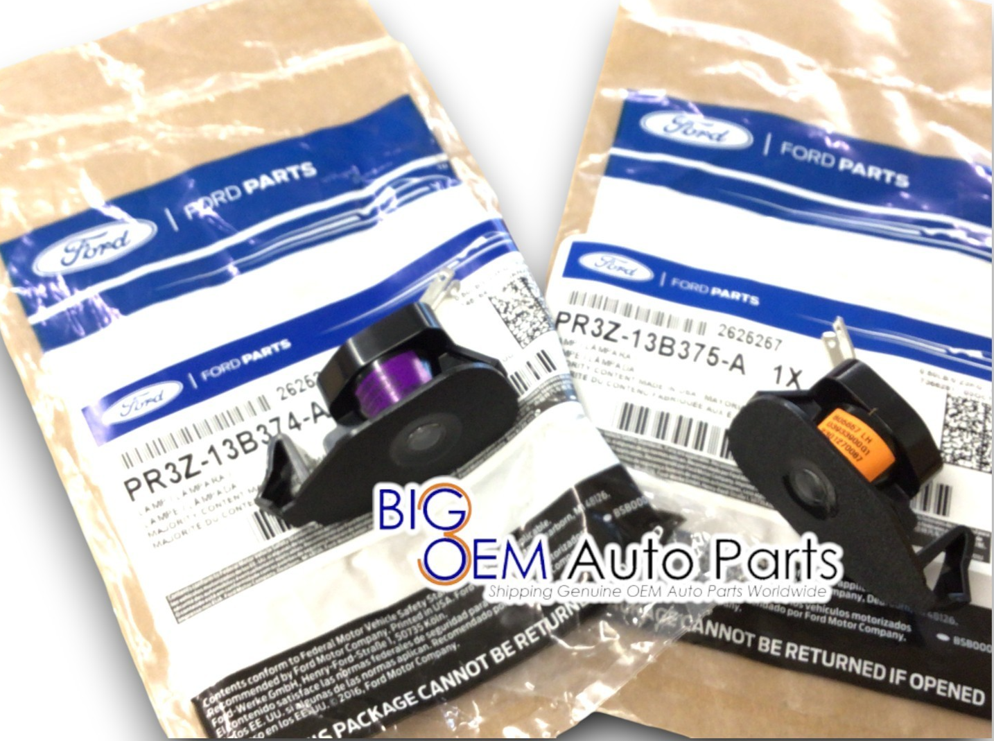 OEM new 24-25 Ford Mustang Dark Horse Mirror Running Pony Projector ...