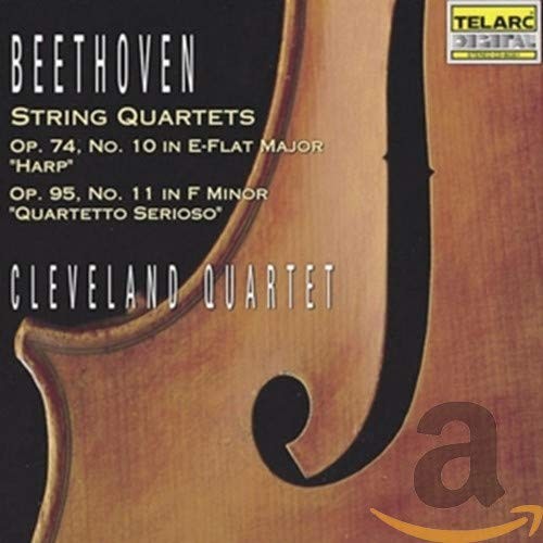 LUDWIG VAN BEETHOVEN CLEVELAND QUARTET - Beethoven: String Quartets Op.74 & 95 89408035128| eBay