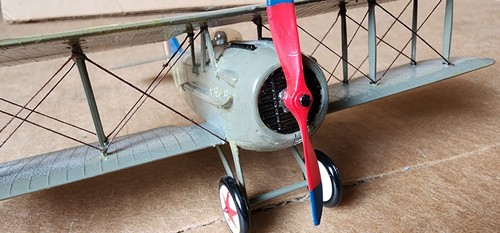 Spad XIII Aces Revel WW1 Scale Model Fully Assembled - 60 years old- | eBay