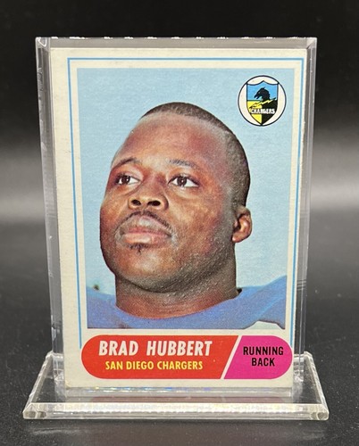 1968 Topps Brad Hubbert #141 San Diego Chargers | eBay