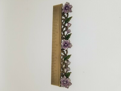 Flower Decorated Ruler | eBay
